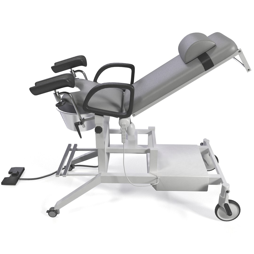 3d Urological Chair Model