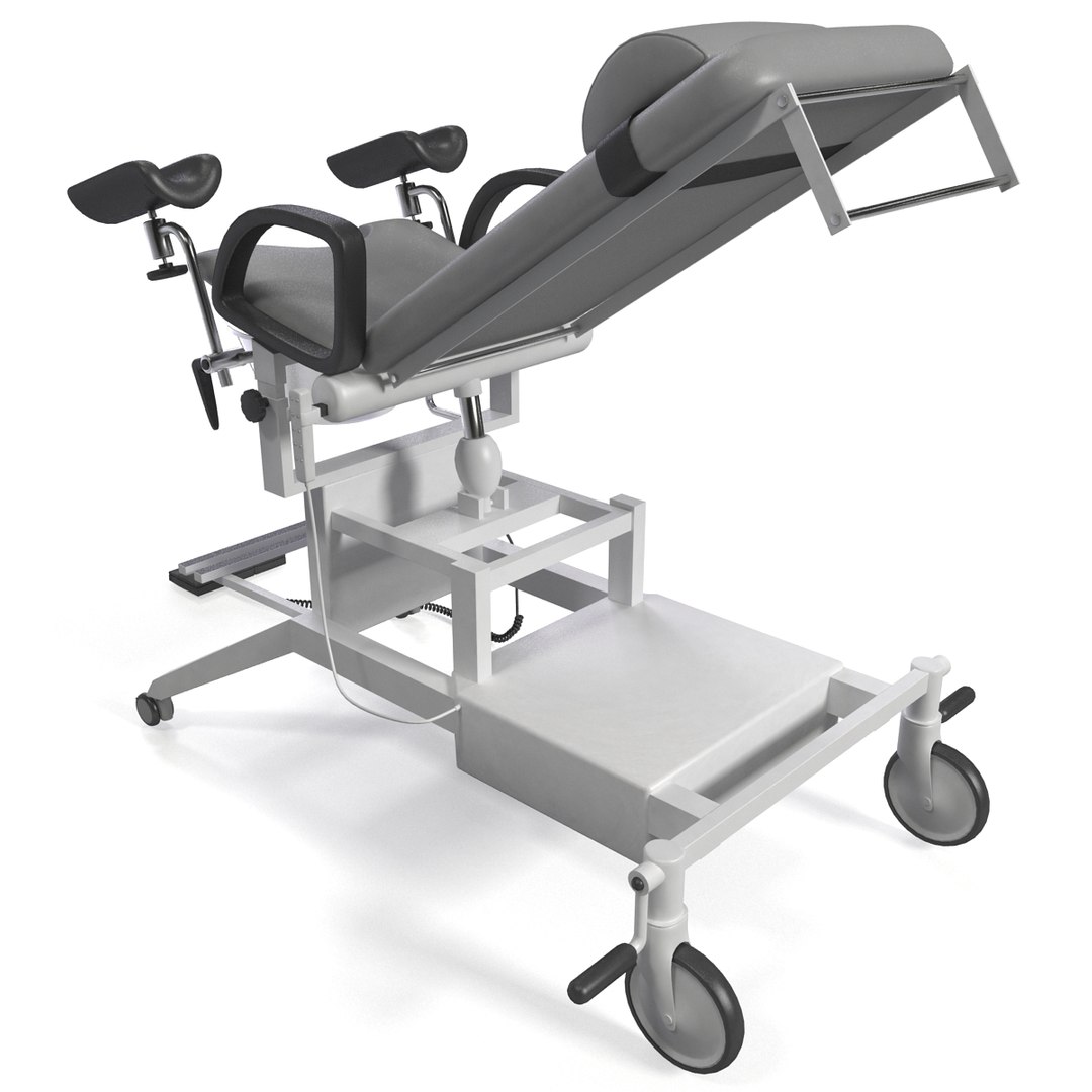 3d Urological Chair Model