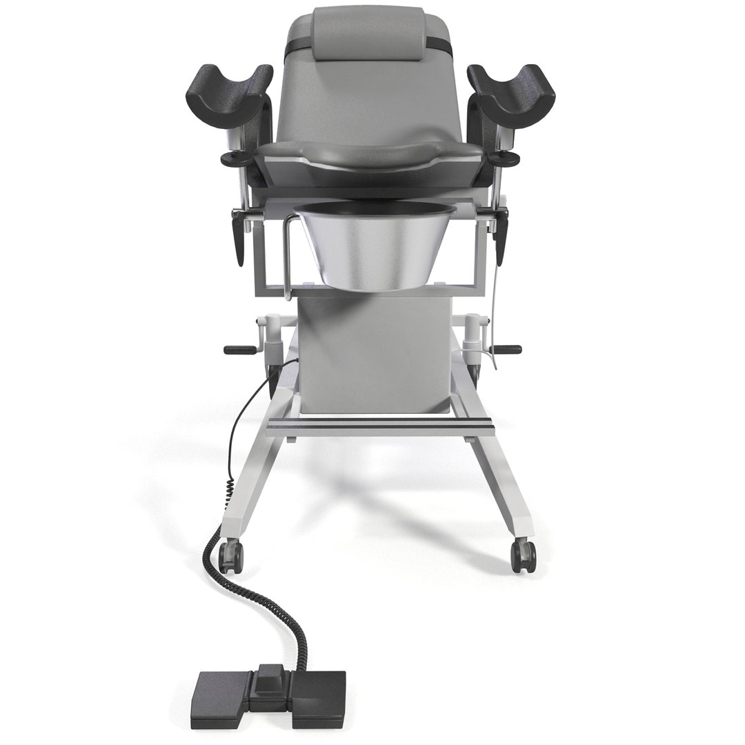 3d Urological Chair Model