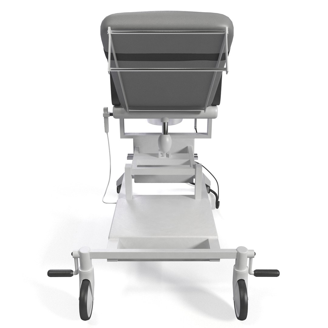 3d Urological Chair Model