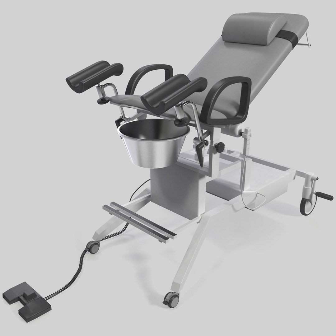 3d Urological Chair Model