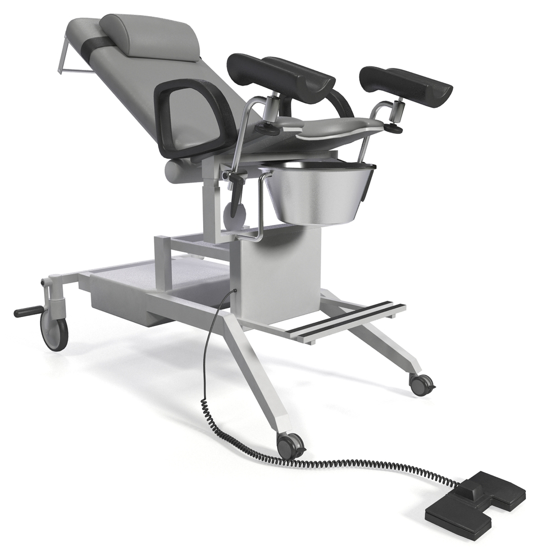 3d urological chair model