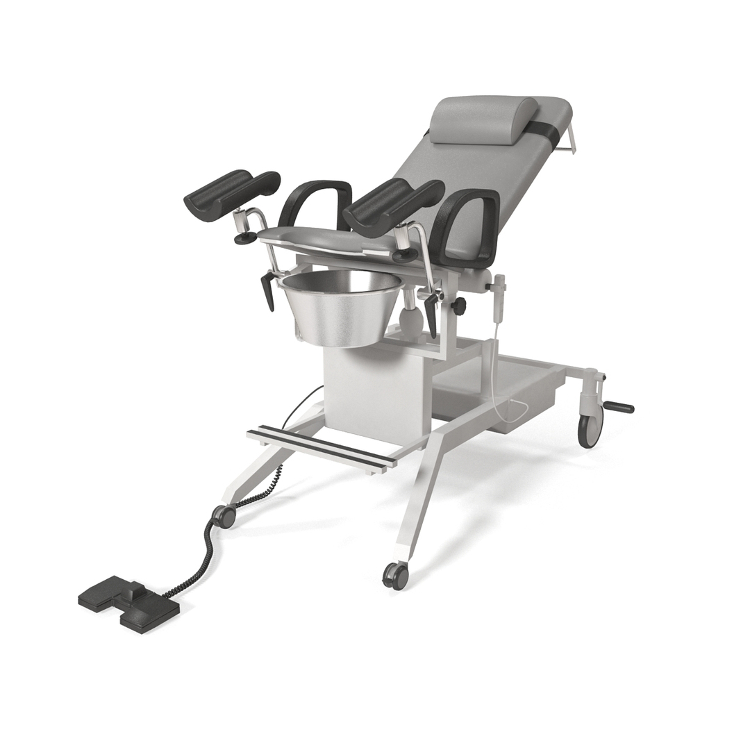 3d Urological Chair Model