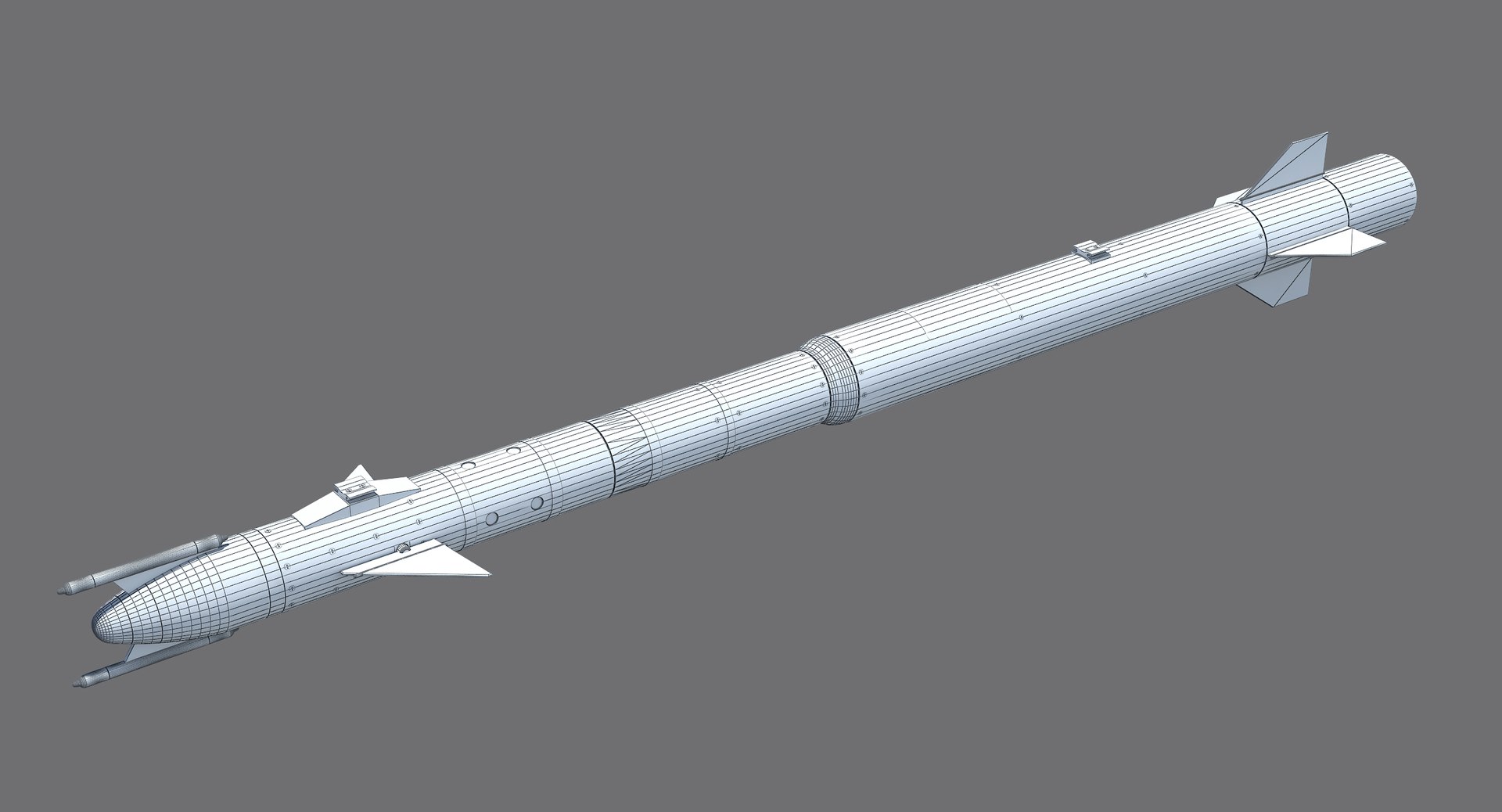 Rim-116 Rolling Airframe Missile 3D Model - TurboSquid 1224593