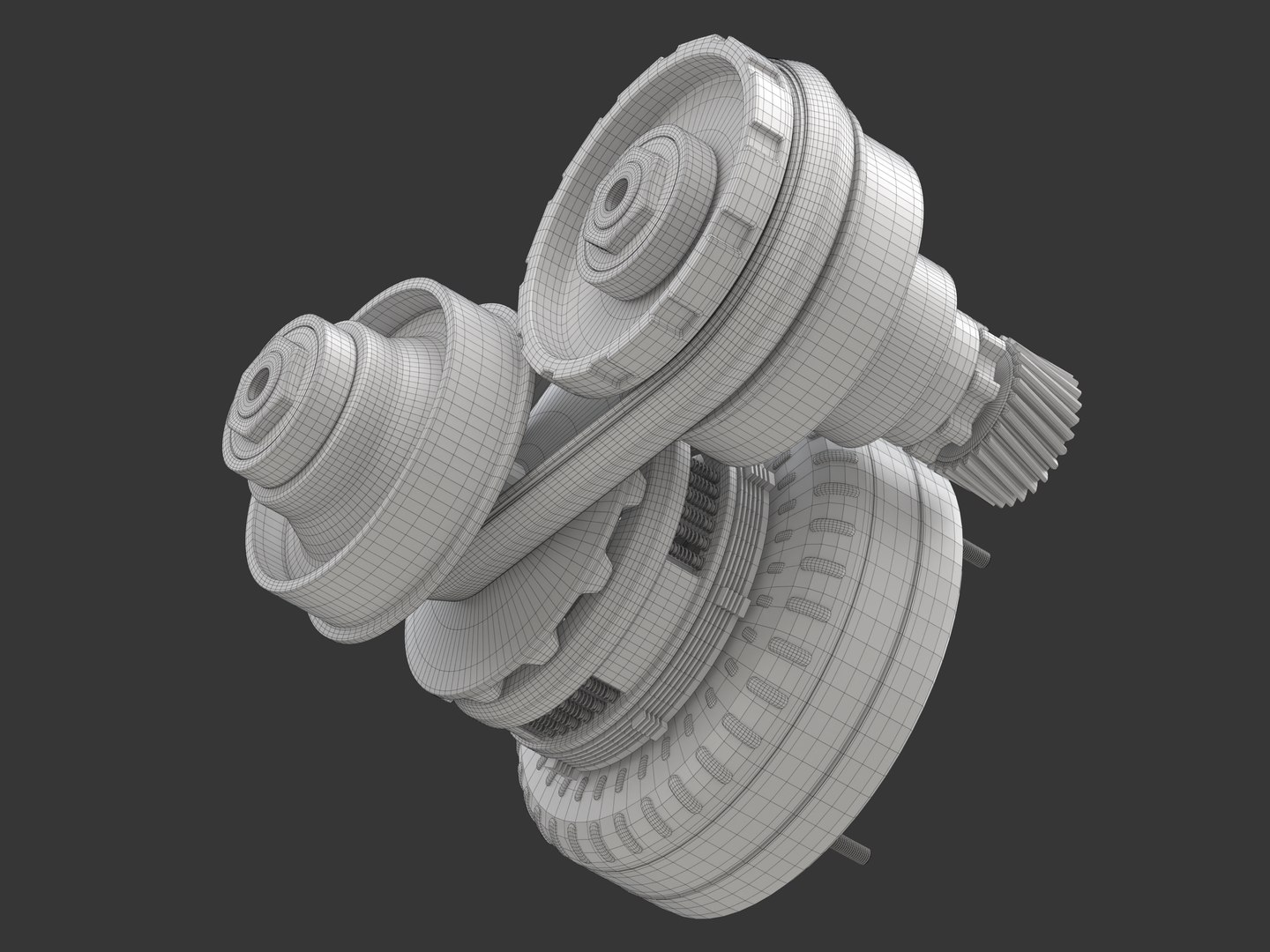 3D CVT Transmission Animation Model - TurboSquid 2521273