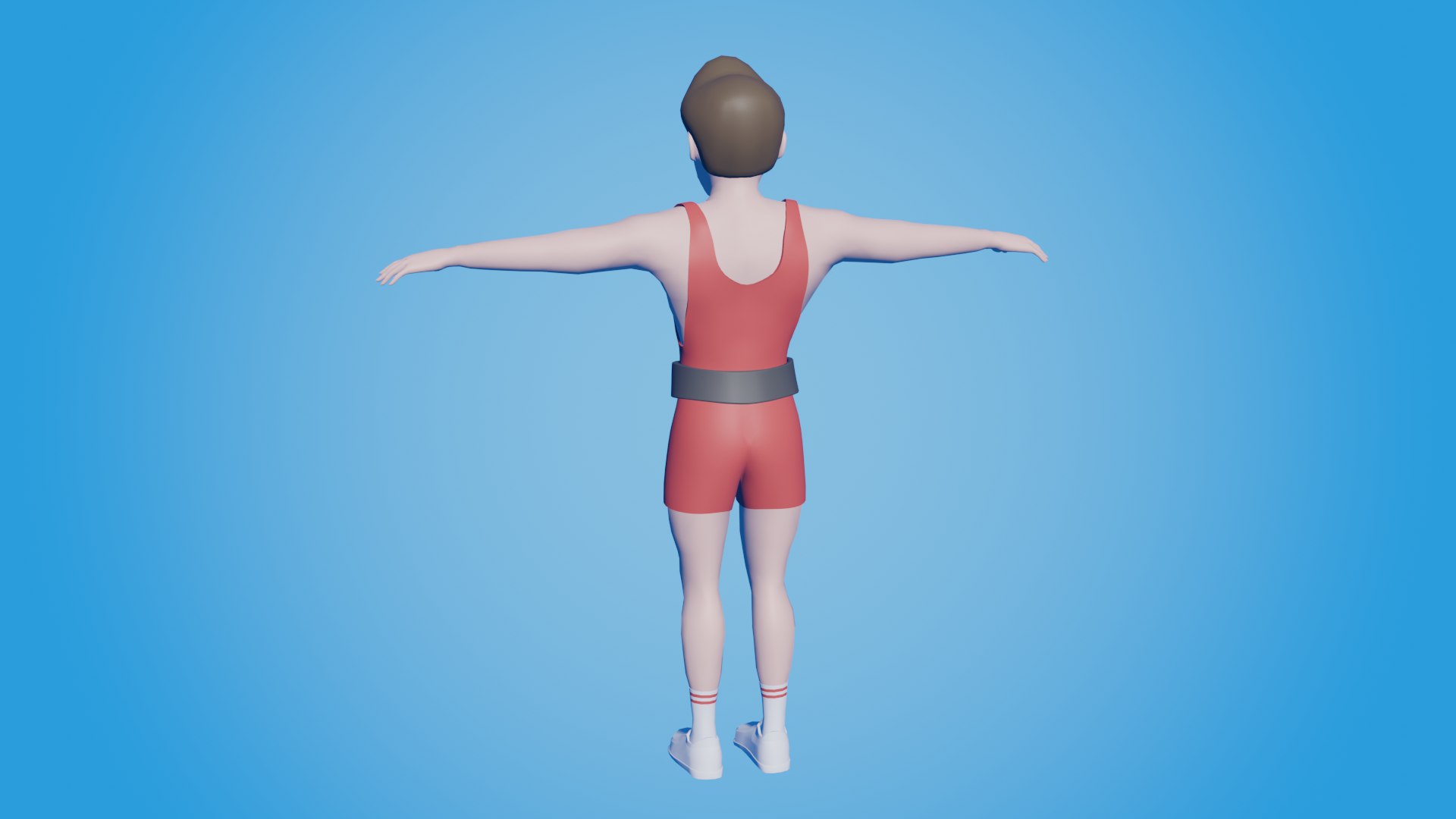 3D Sportsman GYM Guy Character 1 - TurboSquid 1916360