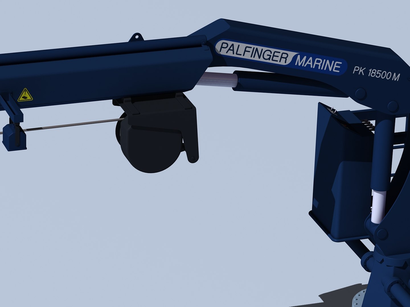 3d Model Palfinger Pk18500m