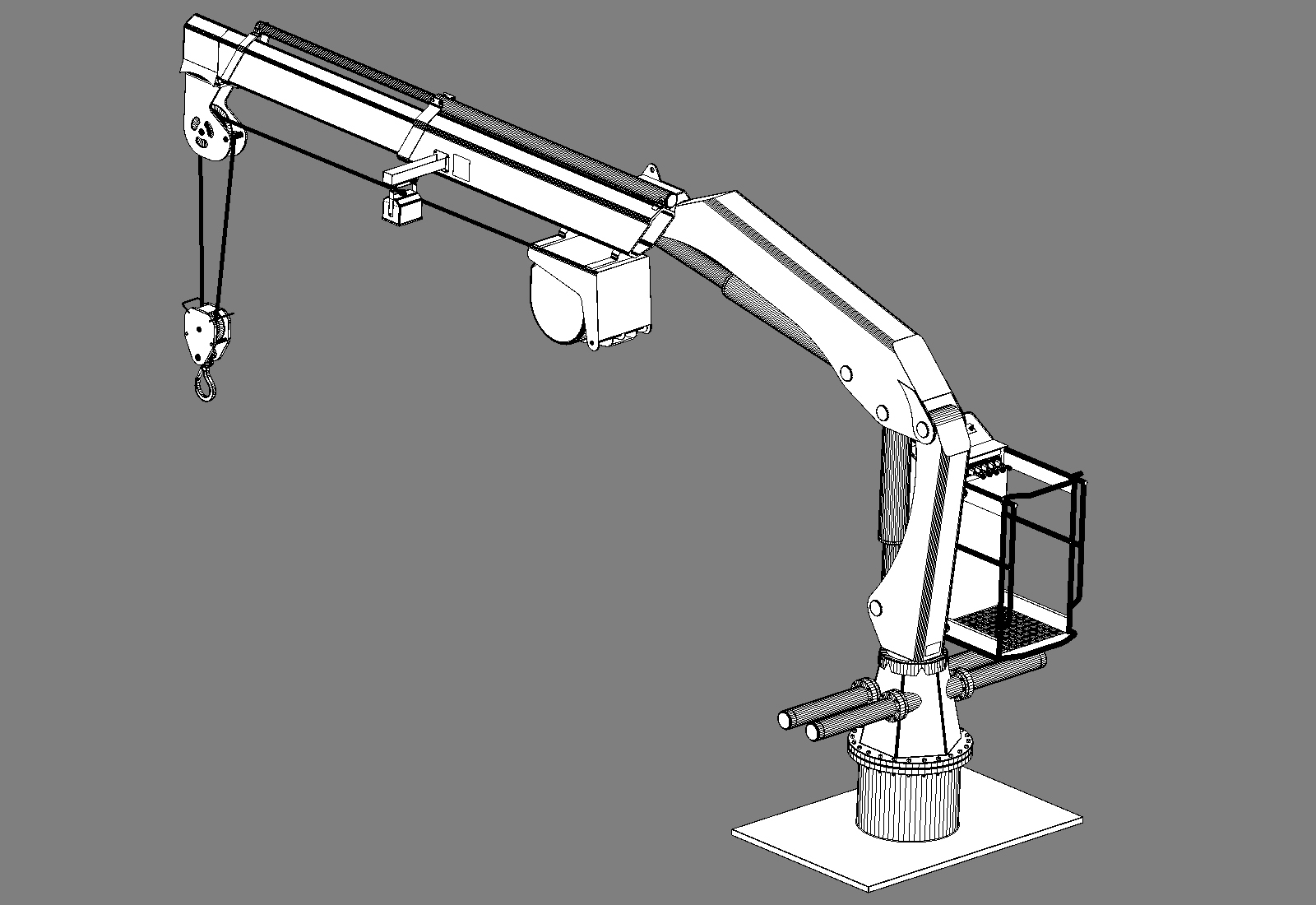 3d model palfinger pk18500m