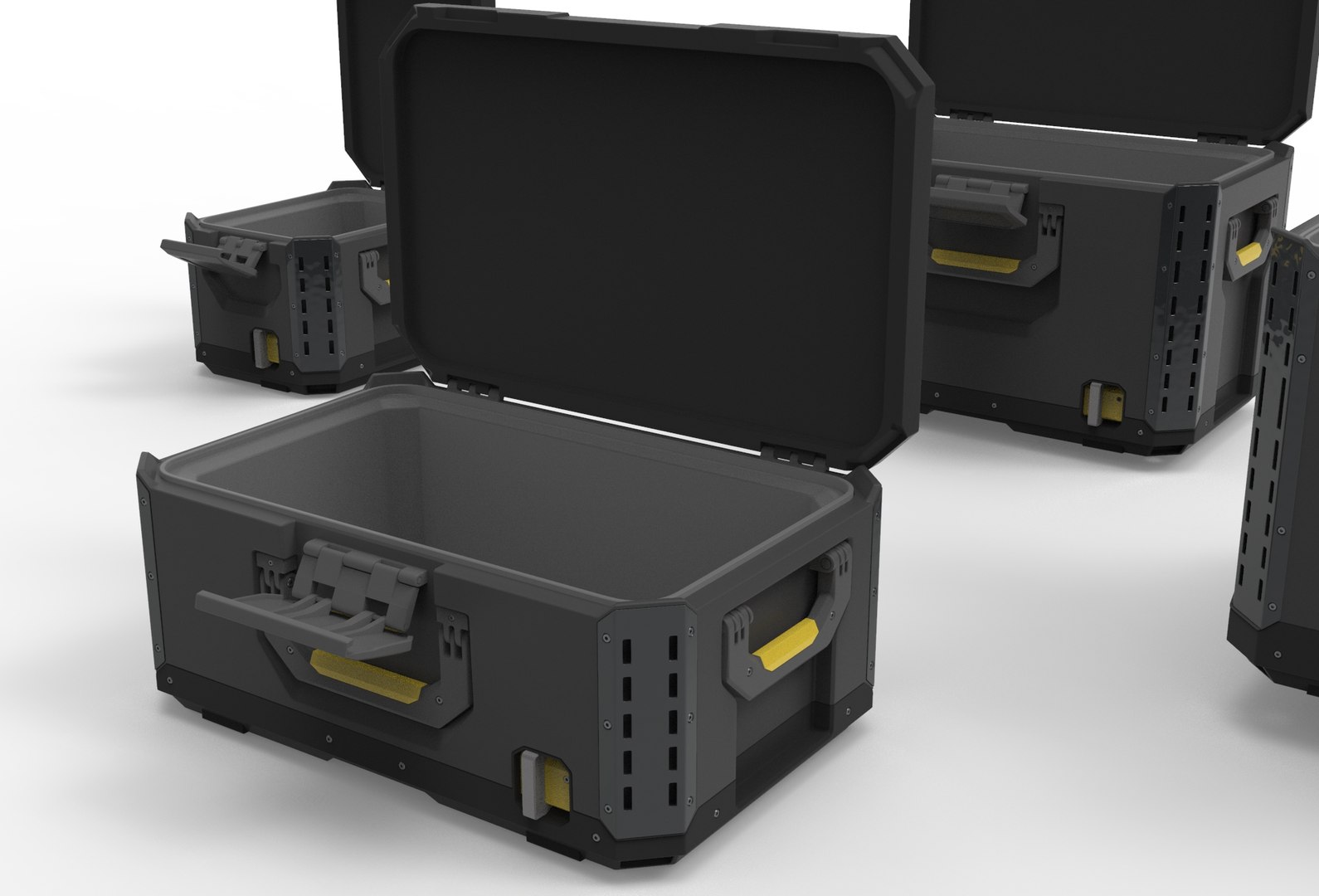 3D Tool Box Set Closed And Open Model - TurboSquid 2363053