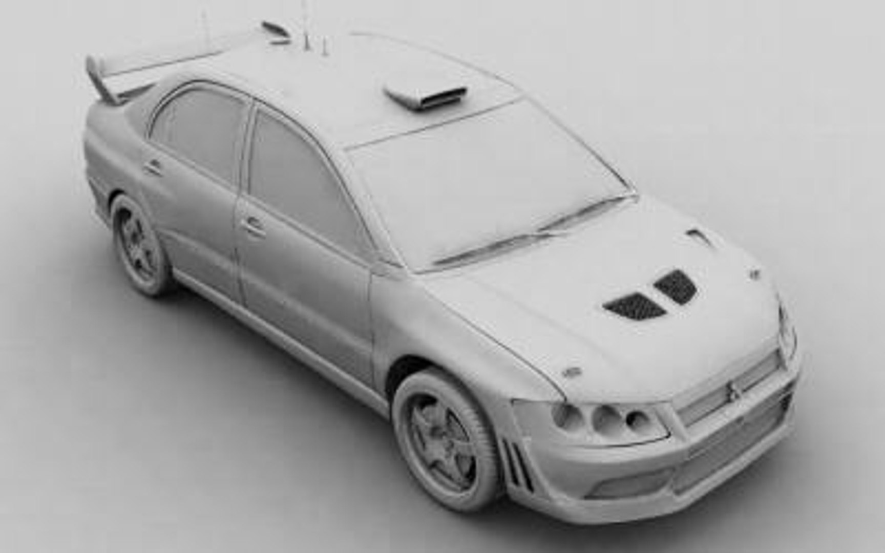 Lancer Wrc 3d Model