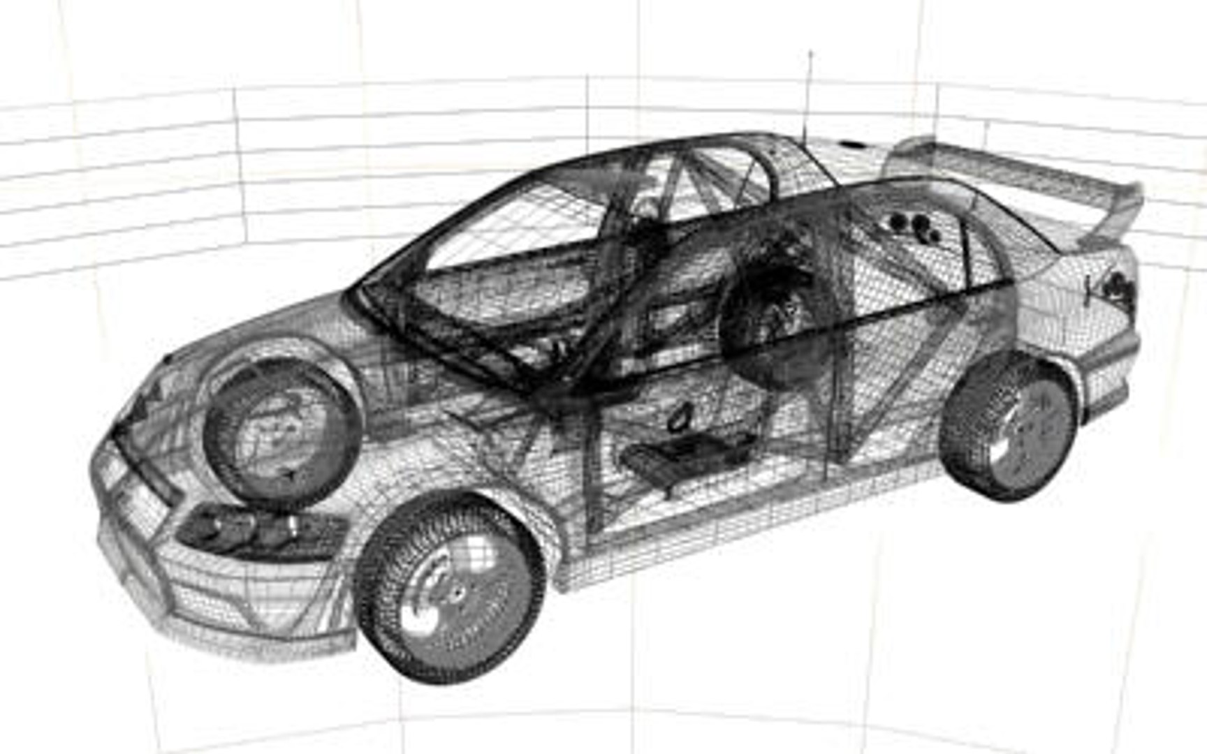 Lancer Wrc 3d Model
