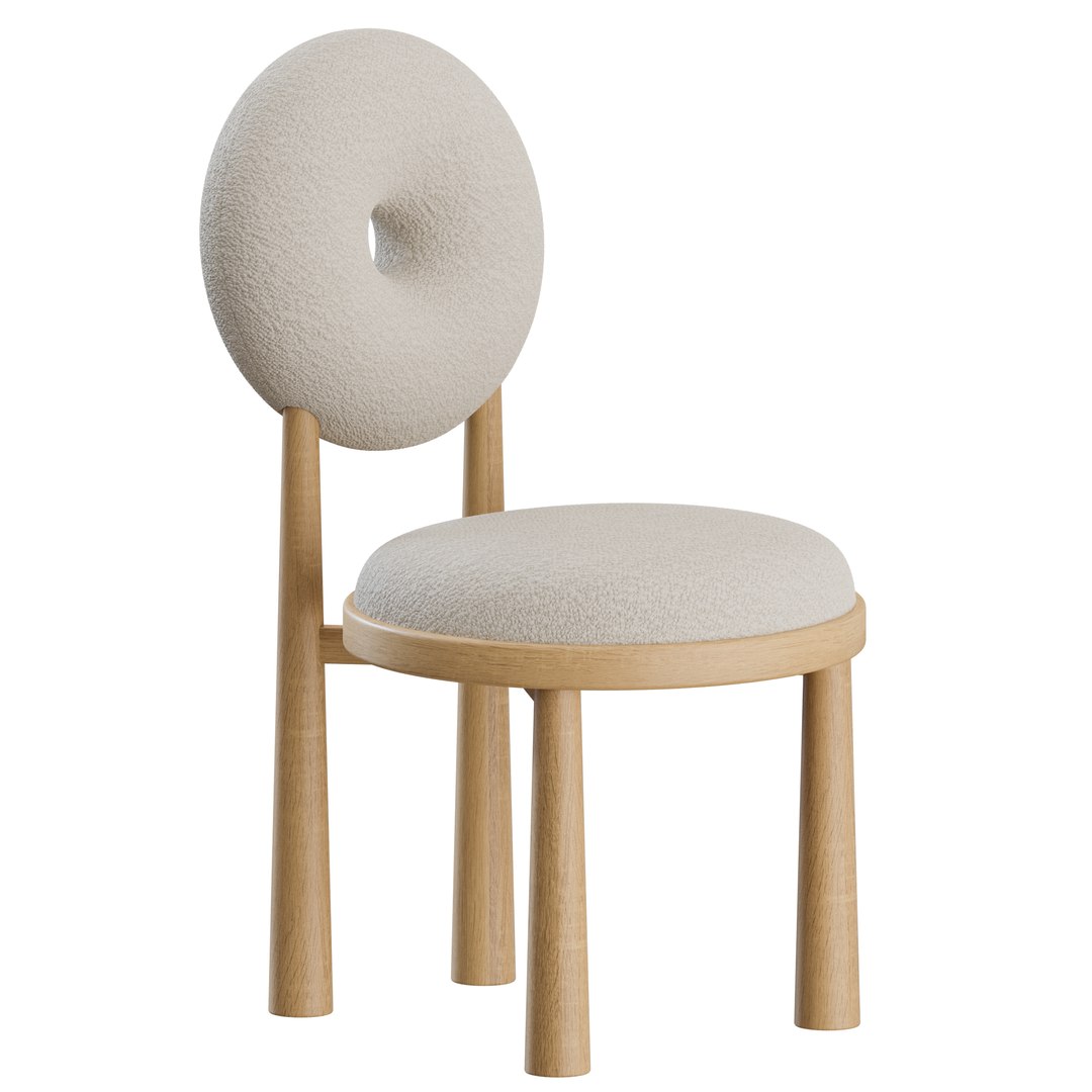 Baba Chair By Emmanuelle Simon 3D Model - TurboSquid 2179404