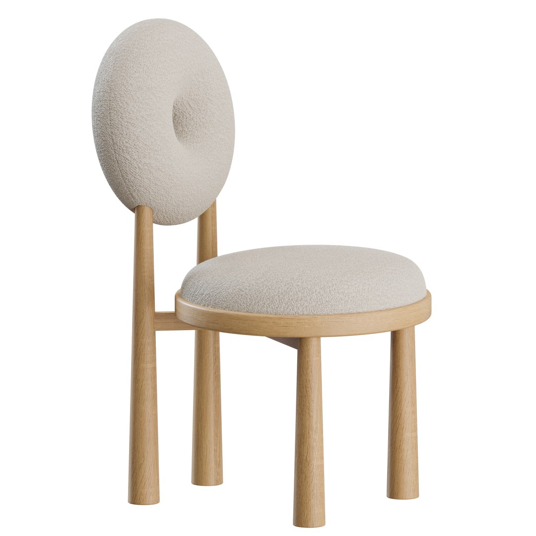 Baba Chair By Emmanuelle Simon 3D Model - TurboSquid 2179404