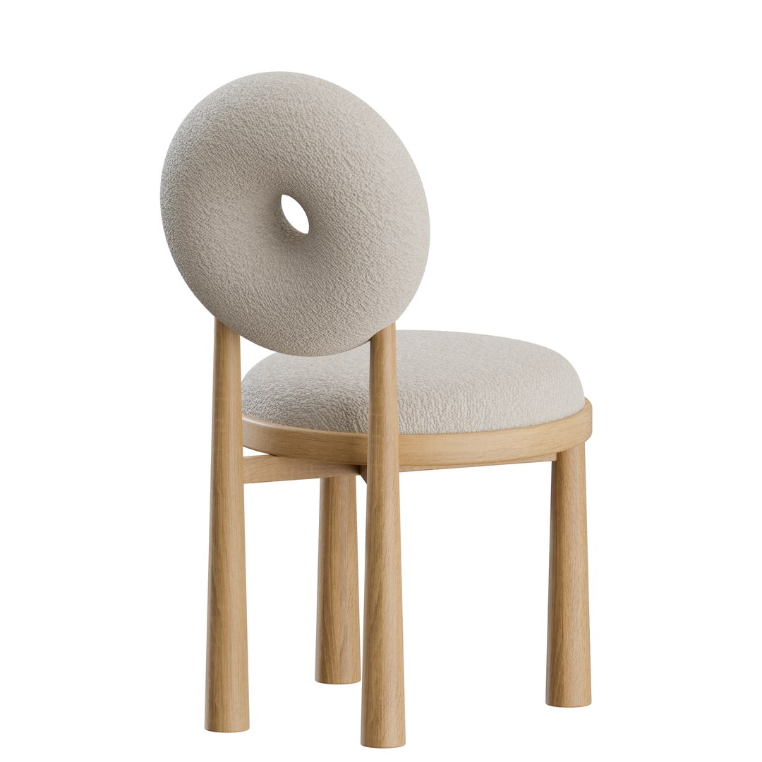 Baba Chair By Emmanuelle Simon 3D Model - TurboSquid 2179404