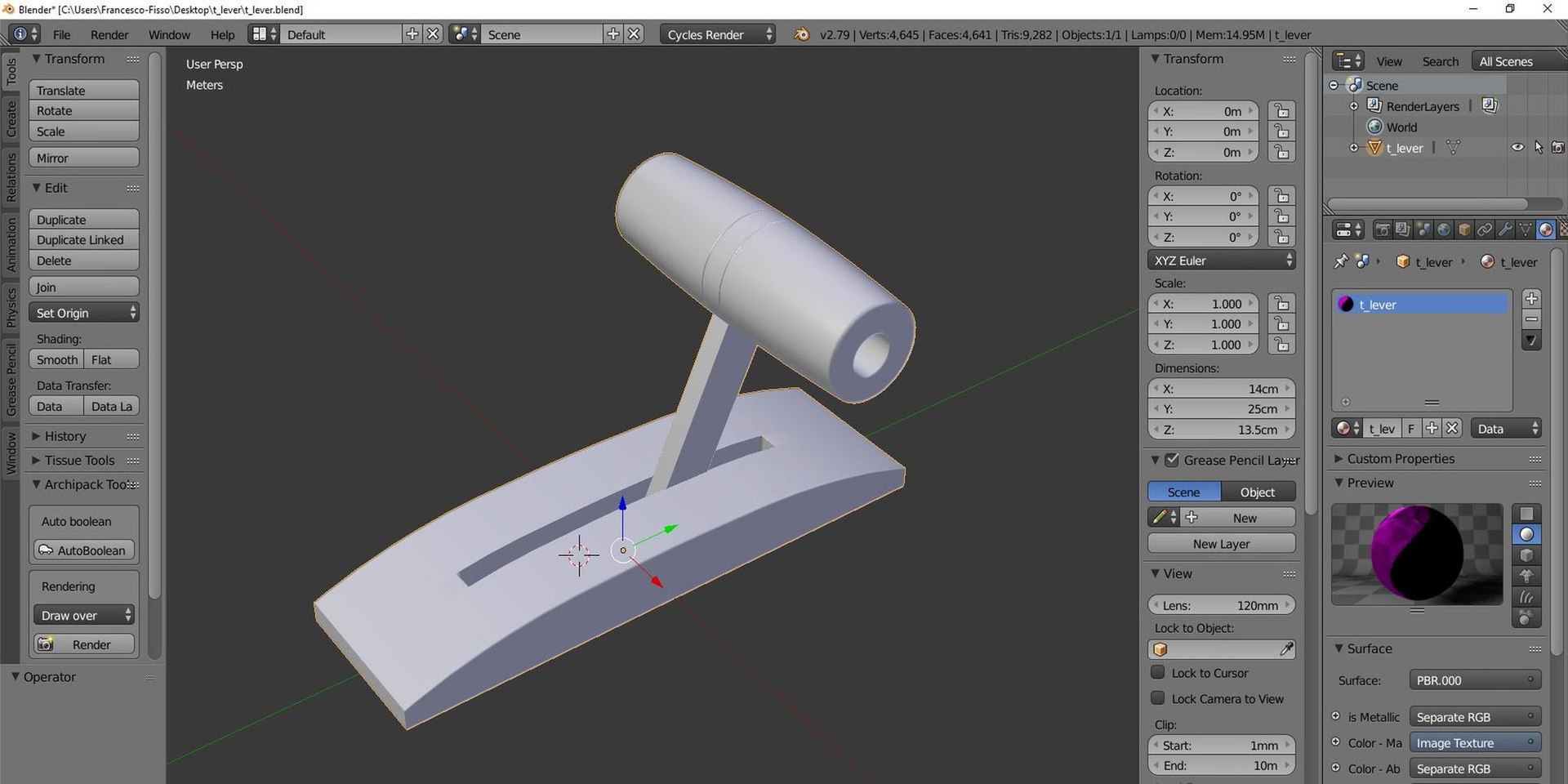 3D Lever Ready Model - TurboSquid 1345820