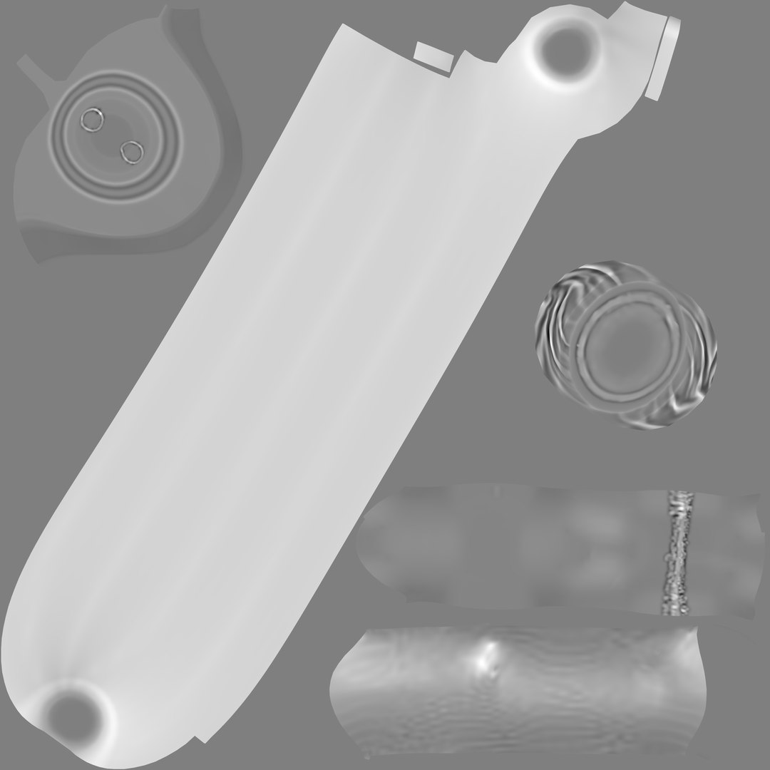 3D Model Three-sectional Staff Triple Nunchaku - TurboSquid 1274427