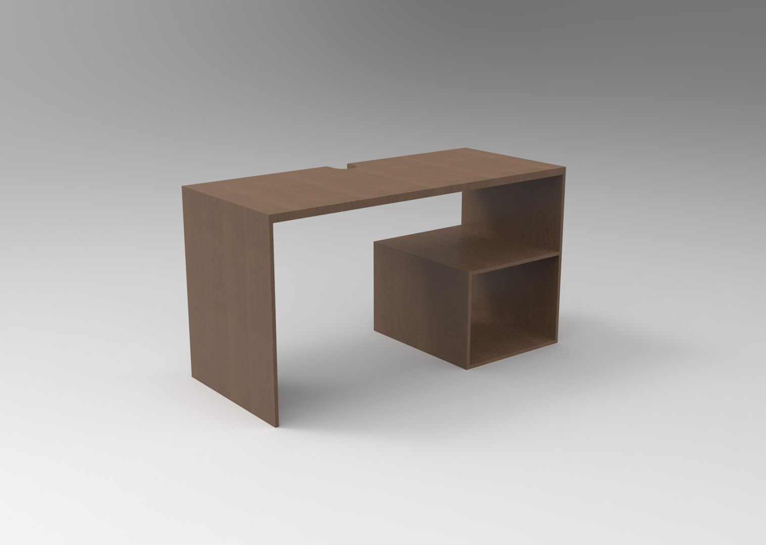 Free 3D Model Wood Office Desk DIY - TurboSquid 2198006