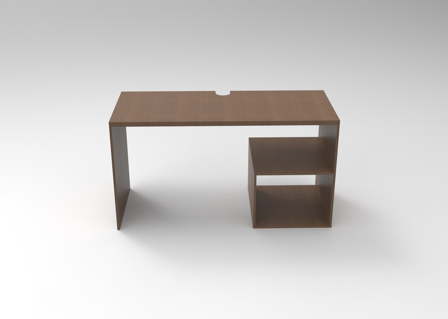 Free 3D Model Wood Office Desk DIY - TurboSquid 2198006