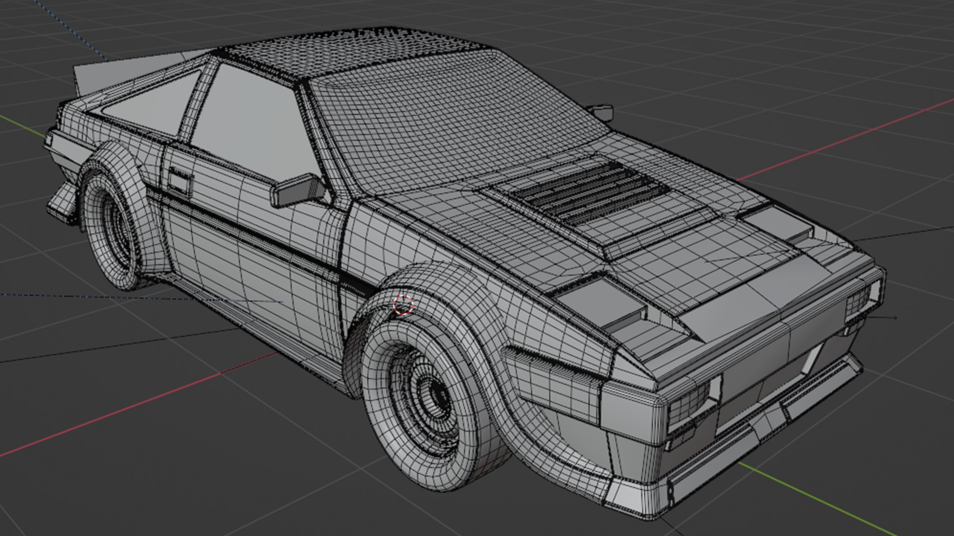 Cyberpunk Fictional AE86 3D Model 3D Model - TurboSquid 2090968