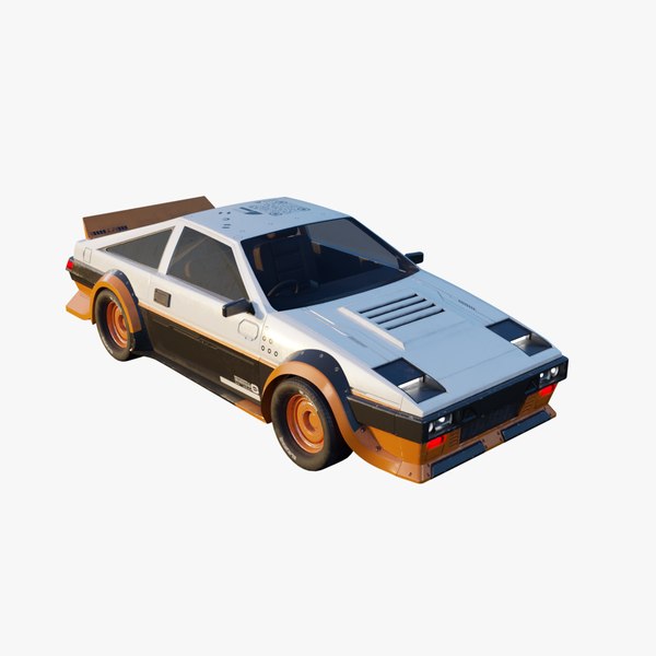 Cyberpunk Fictional AE86 3D model 3D 모델 - TurboSquid 2090968