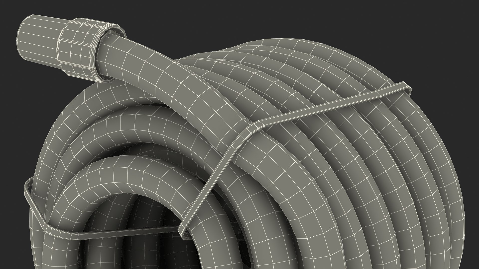 3D Packed Floating Hose - TurboSquid 2011376