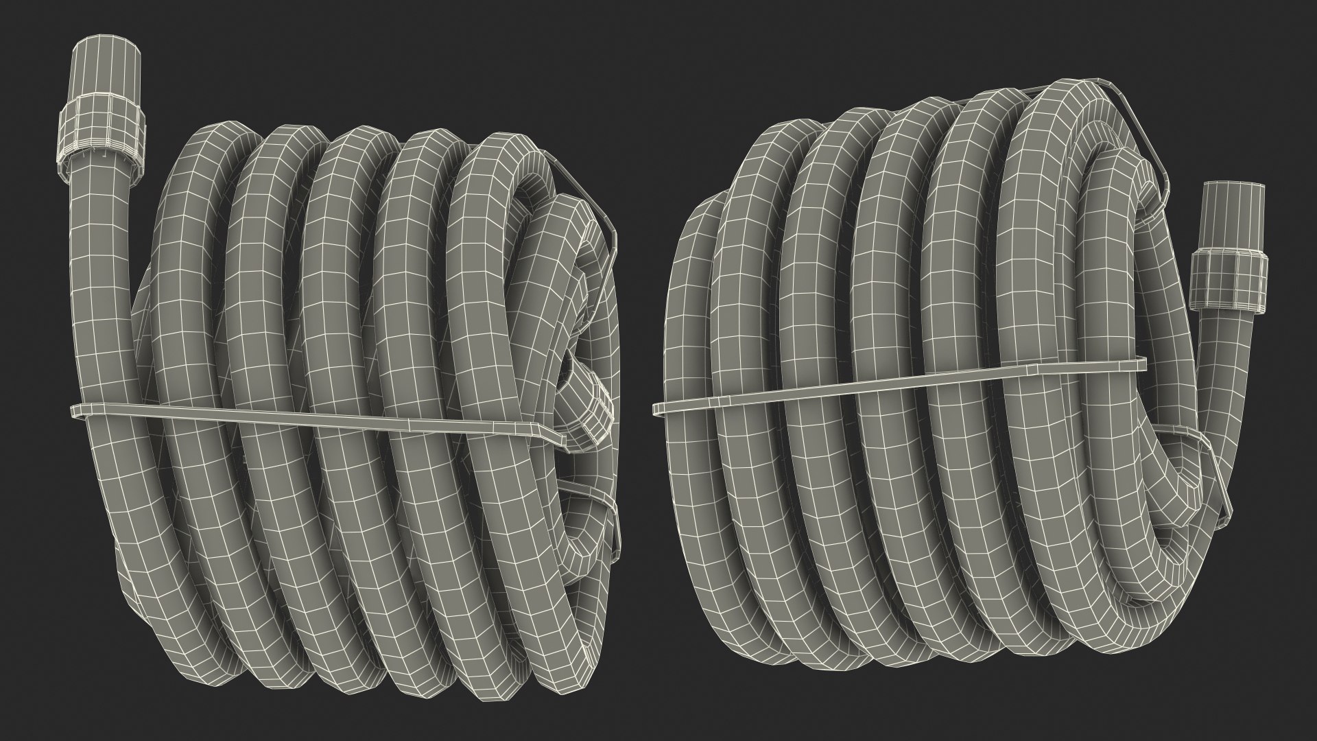 3D Packed Floating Hose - TurboSquid 2011376