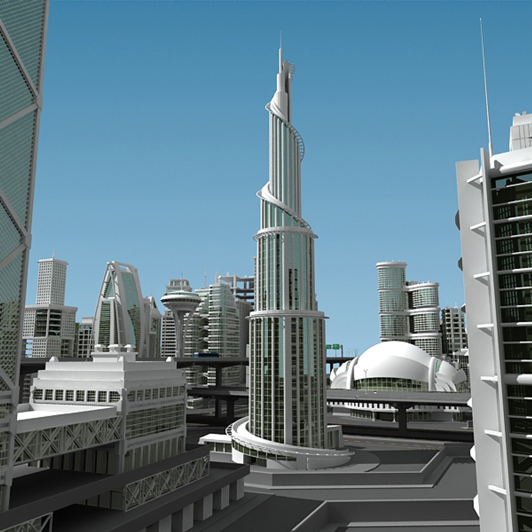 3d Modular City Model