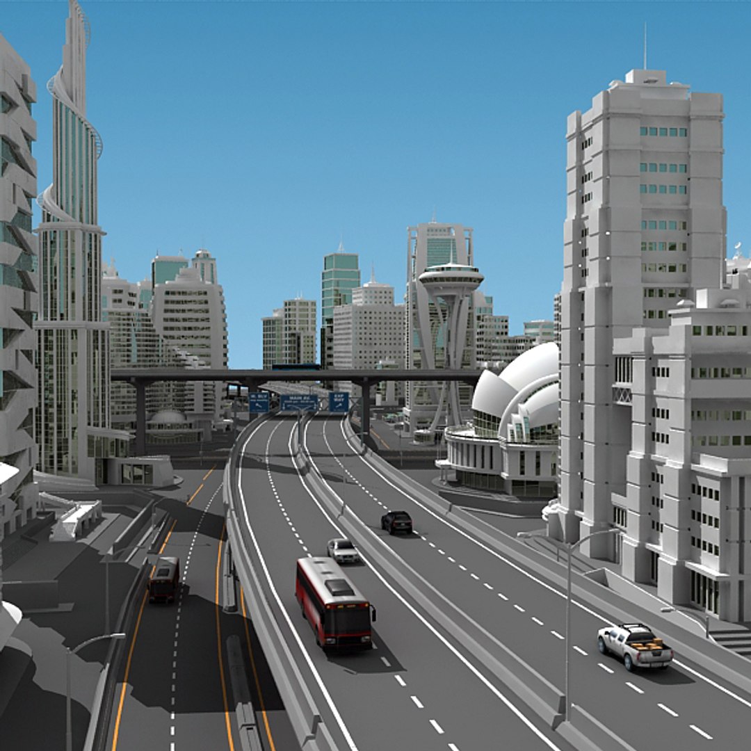 3d Modular City Model