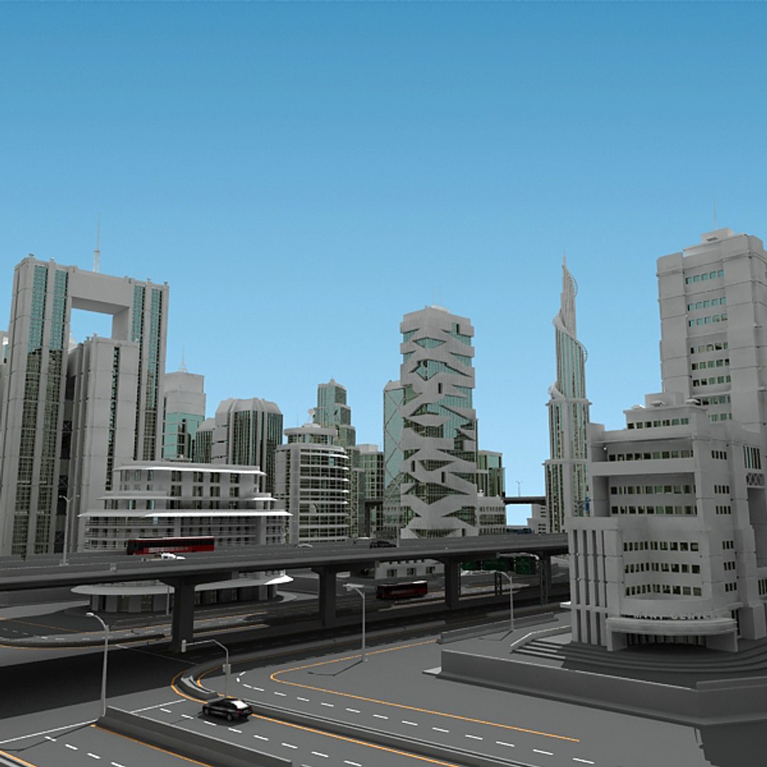 3d Modular City Model