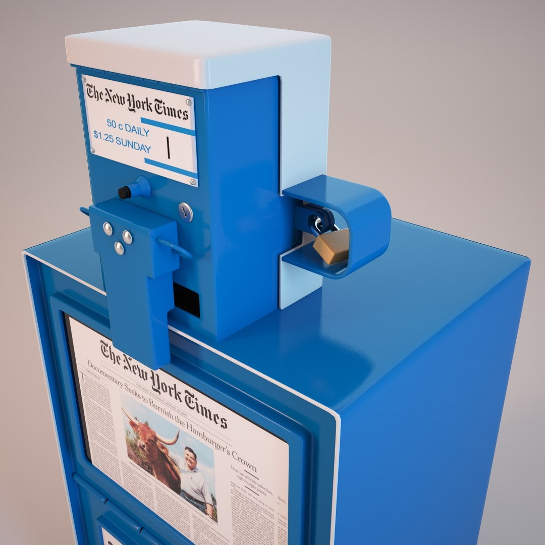 3ds New York Newspaper Machine