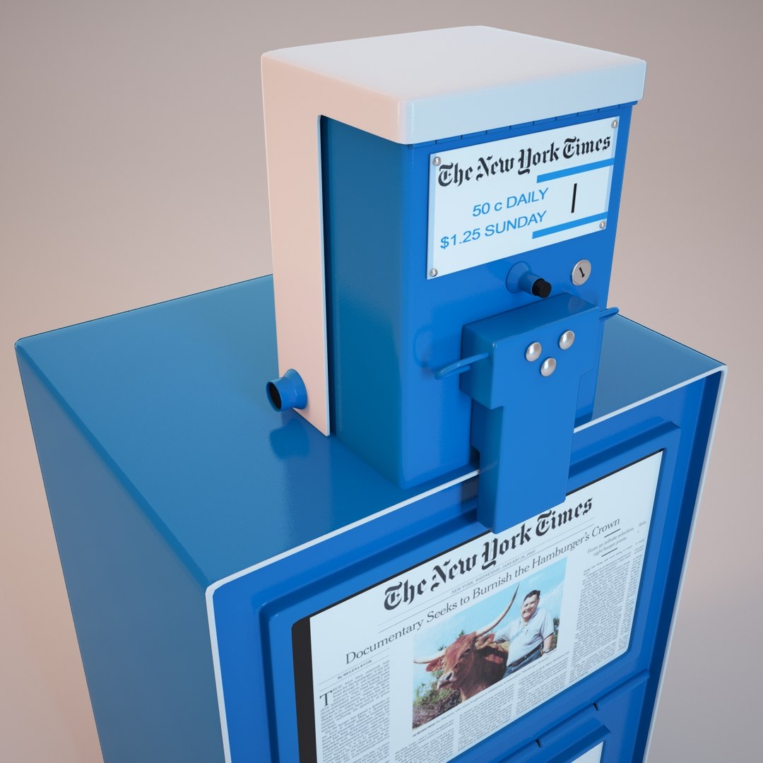 3ds New York Newspaper Machine