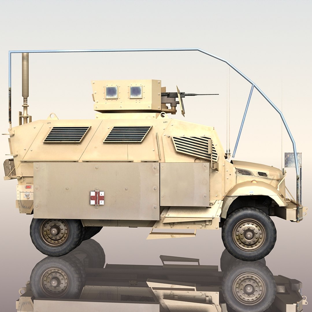 3d International Maxxpro Model