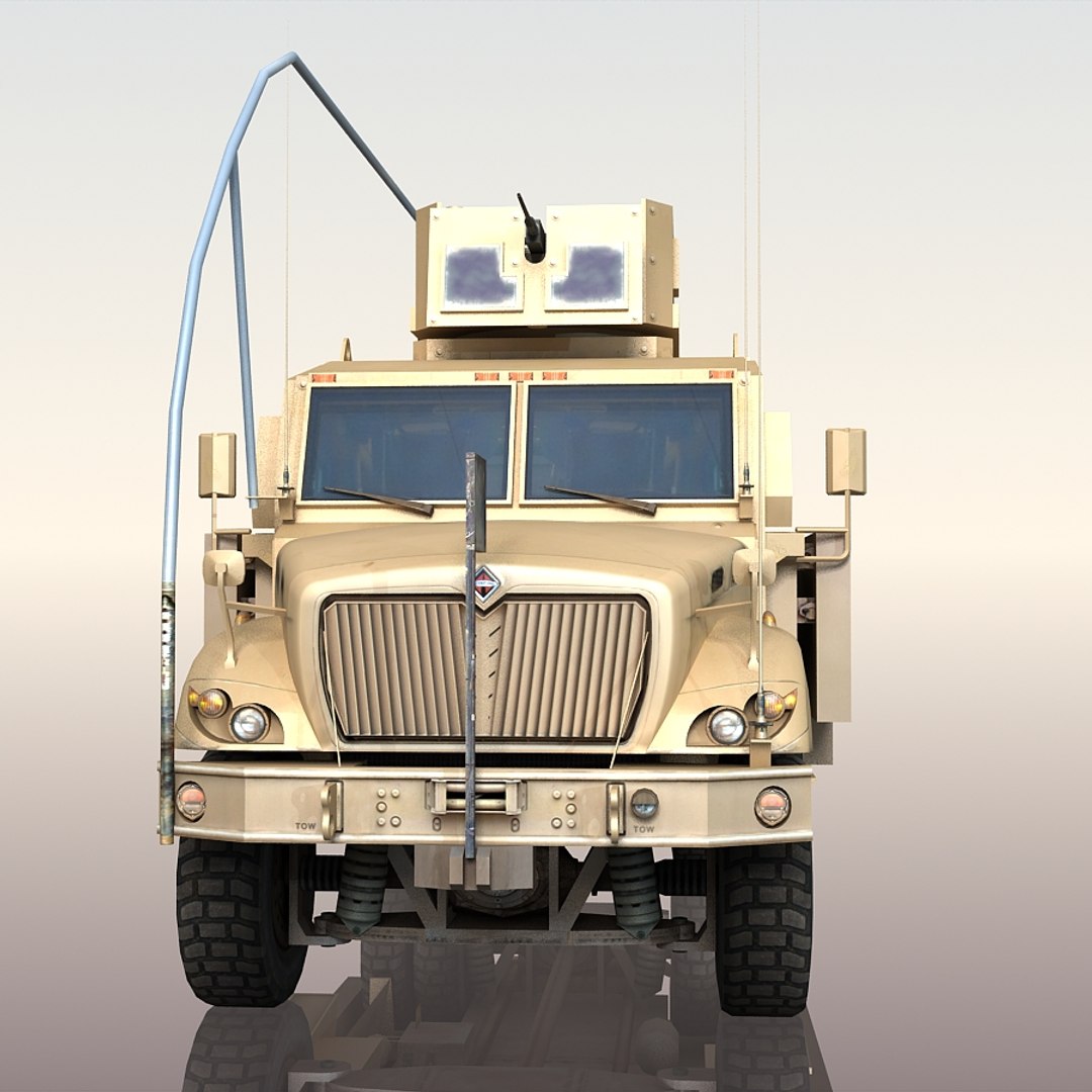 3d International Maxxpro Model