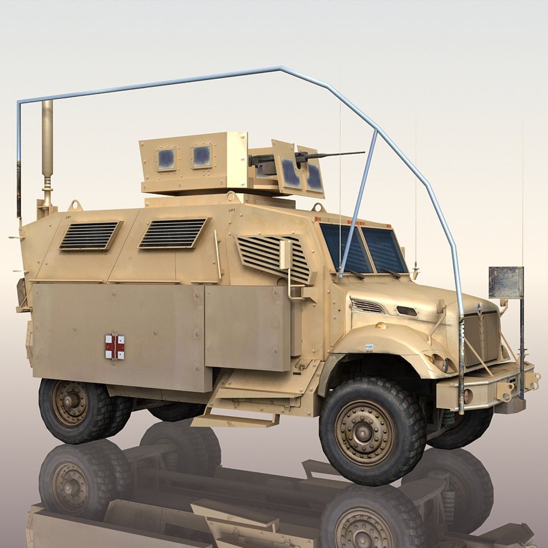 3d International Maxxpro Model