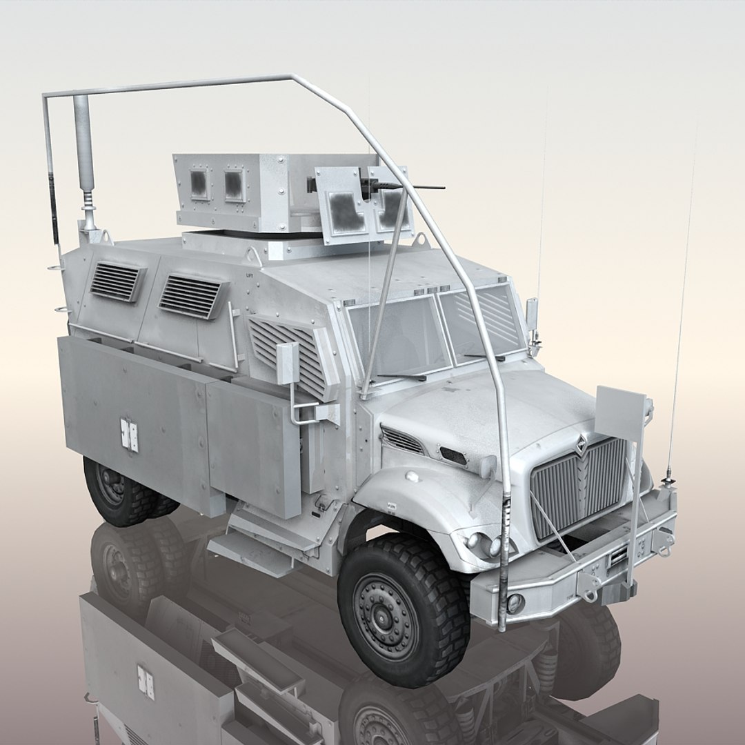 3d International Maxxpro Model