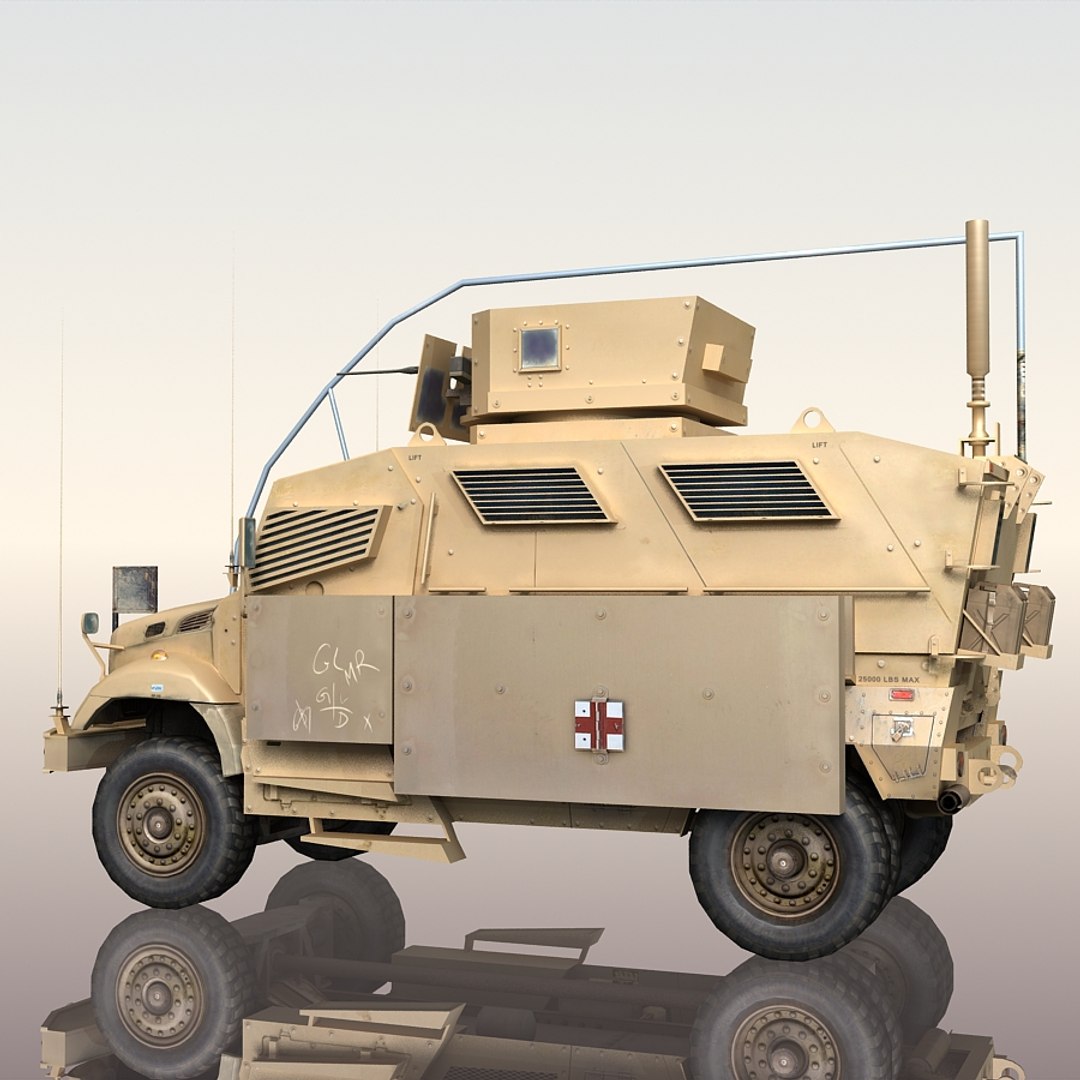 3d International Maxxpro Model