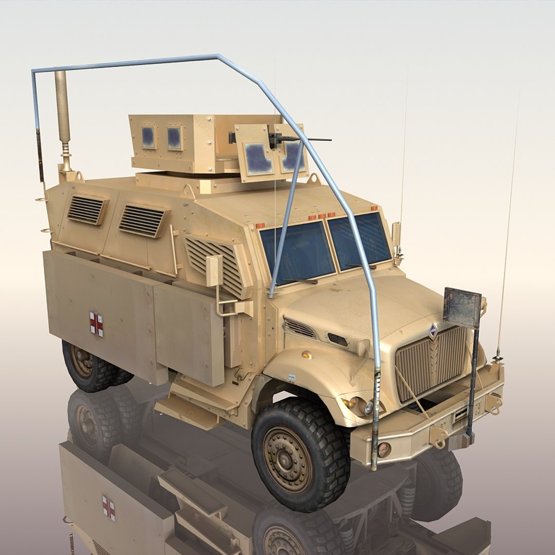 3d International Maxxpro Model