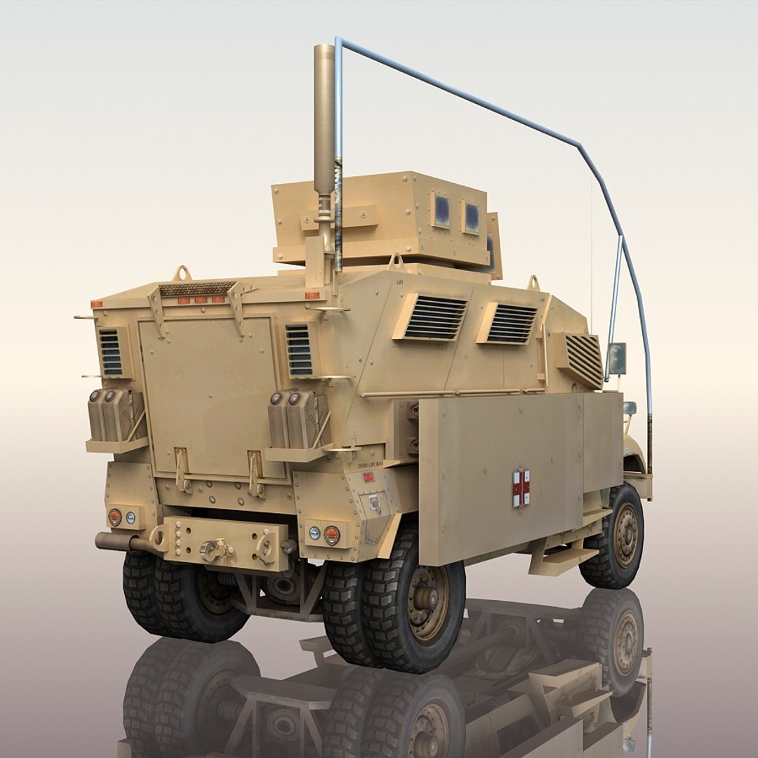 3d International Maxxpro Model