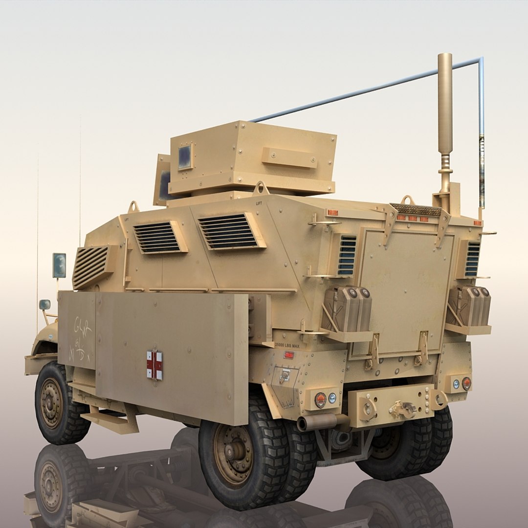 3d International Maxxpro Model