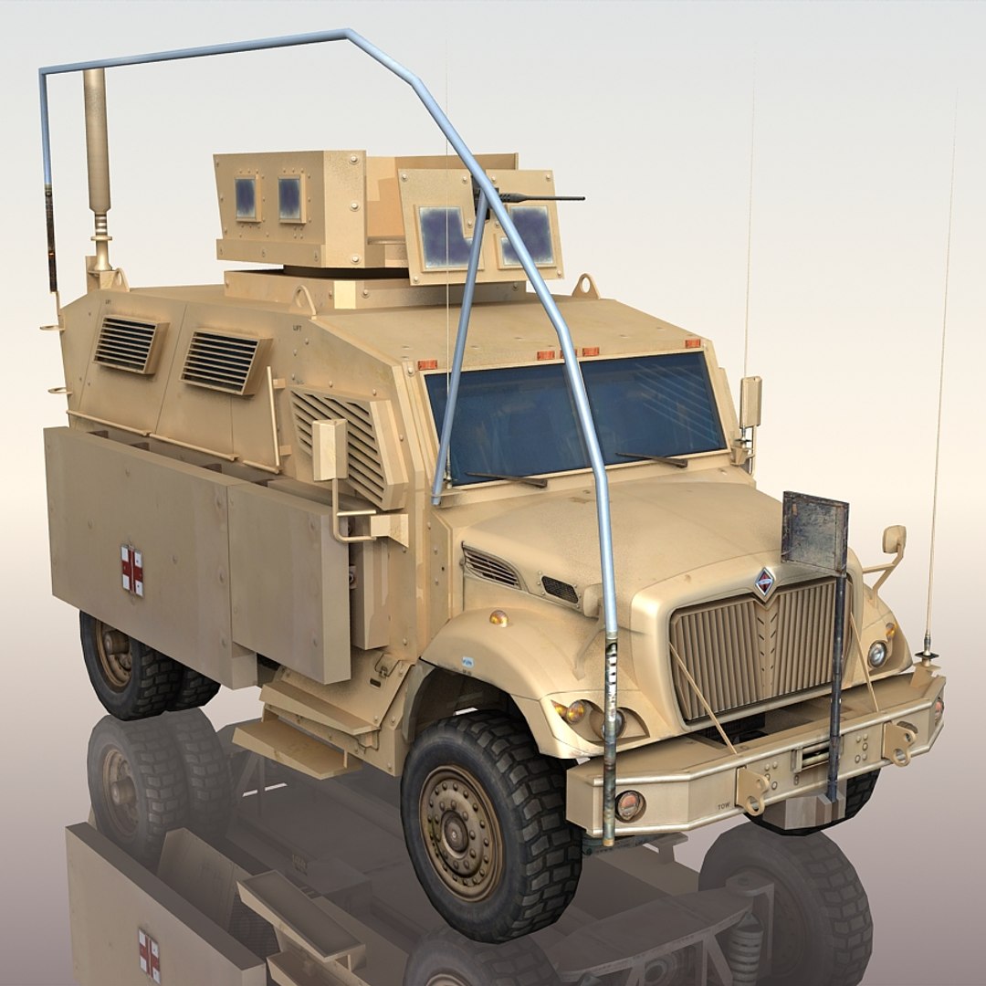 3d International Maxxpro Model