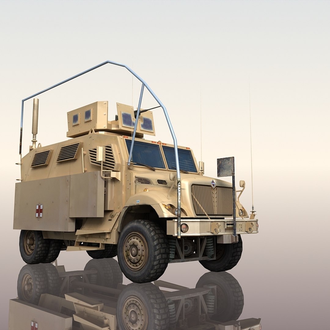 3d International Maxxpro Model