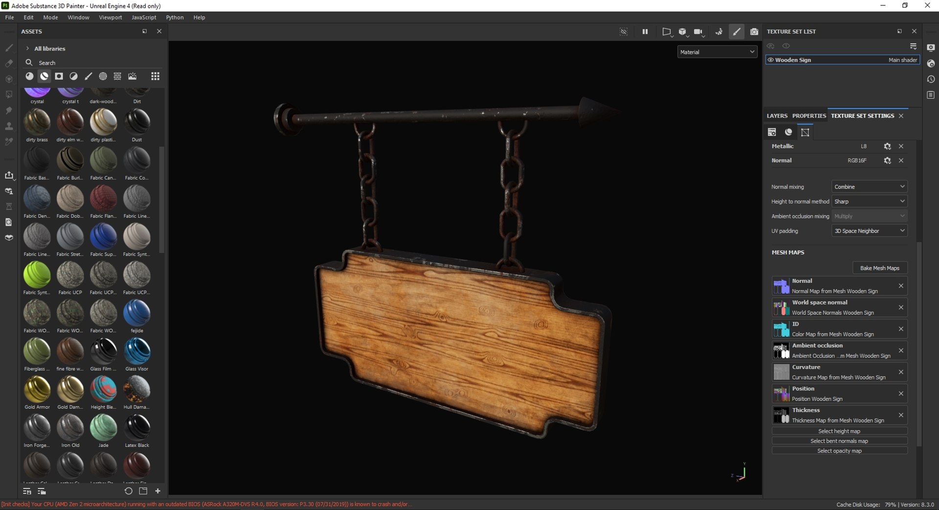 Wooden Sign Model - TurboSquid 2143016