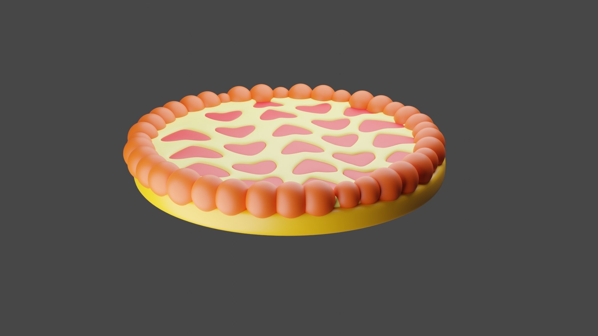 3d Pie Model Turbosquid 2006339