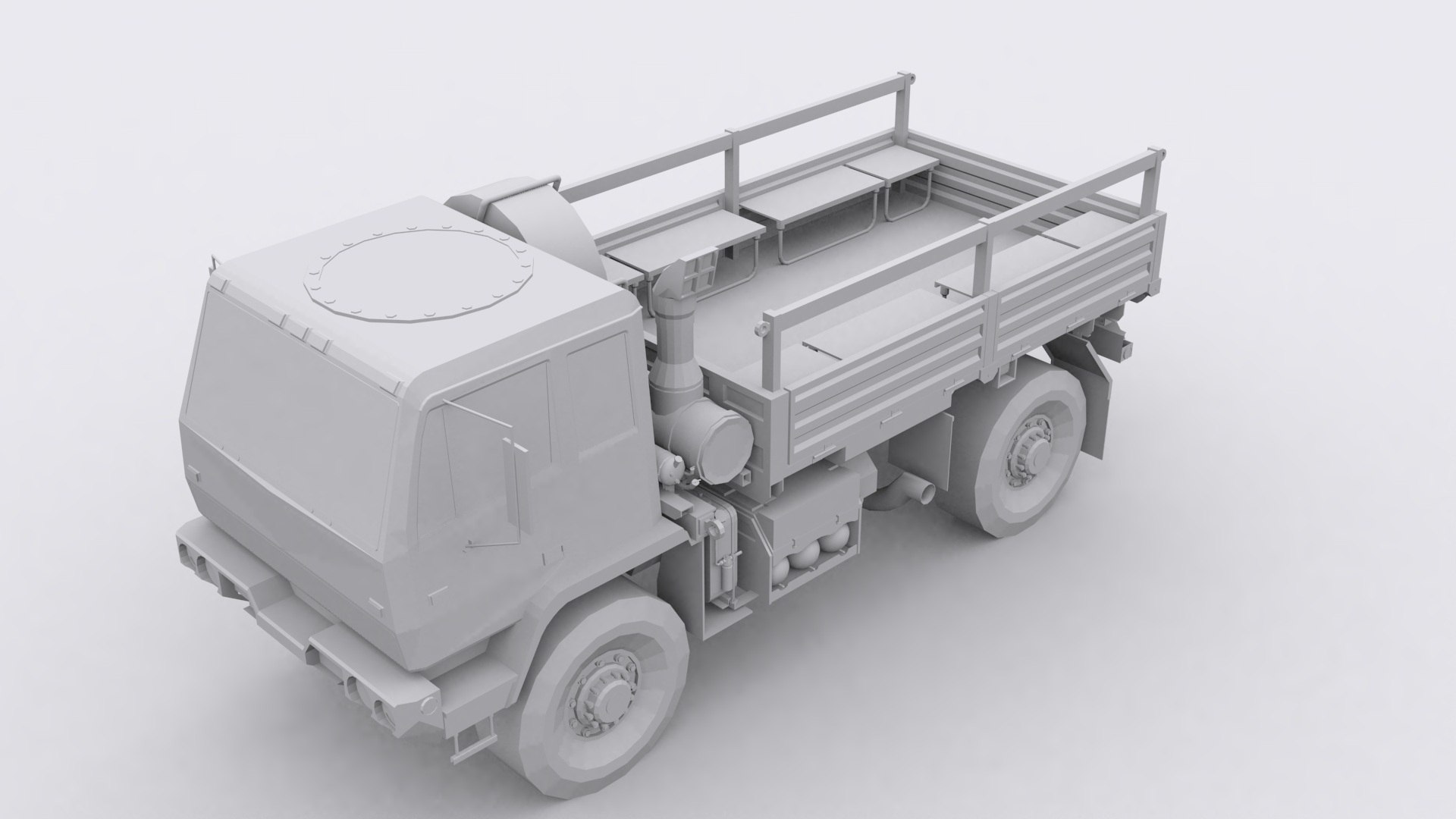 M1078 Lmtv Truck 3ds