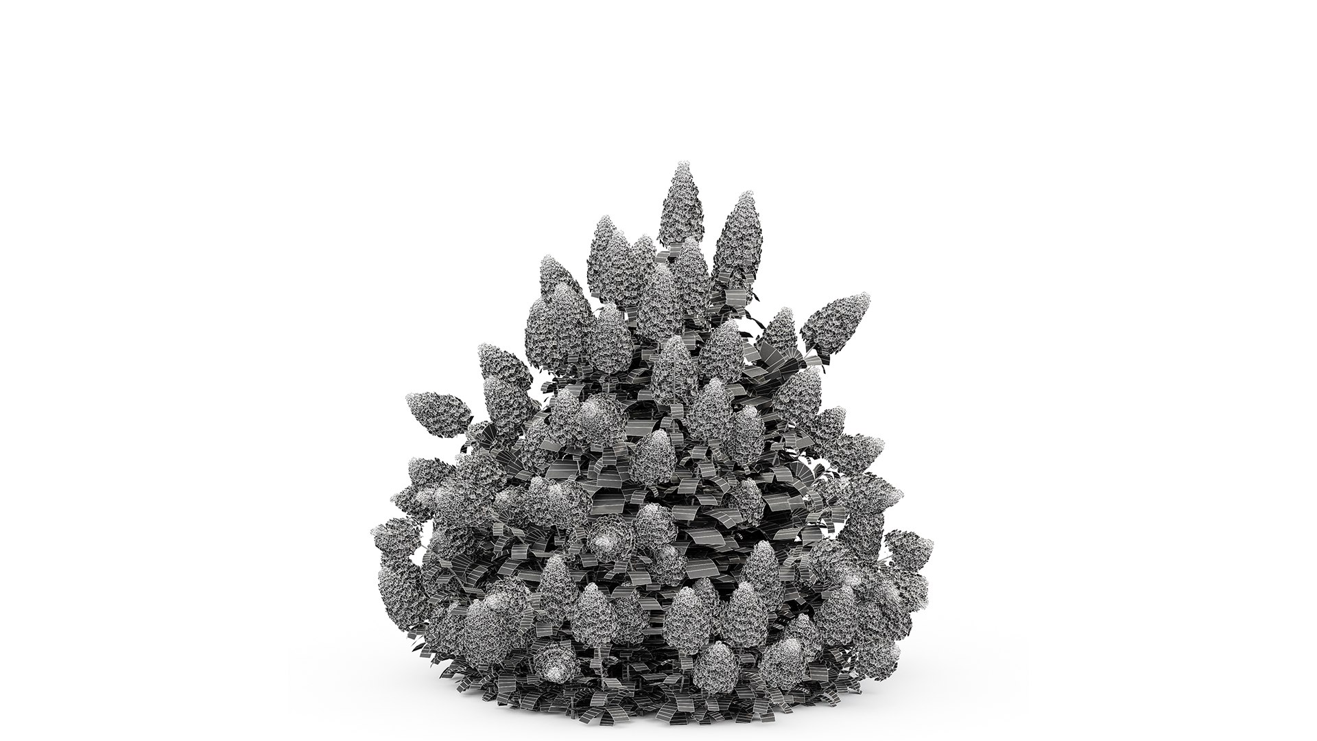 6 Different SETS Of Bush SET VOL16 3D Model - TurboSquid 2154203