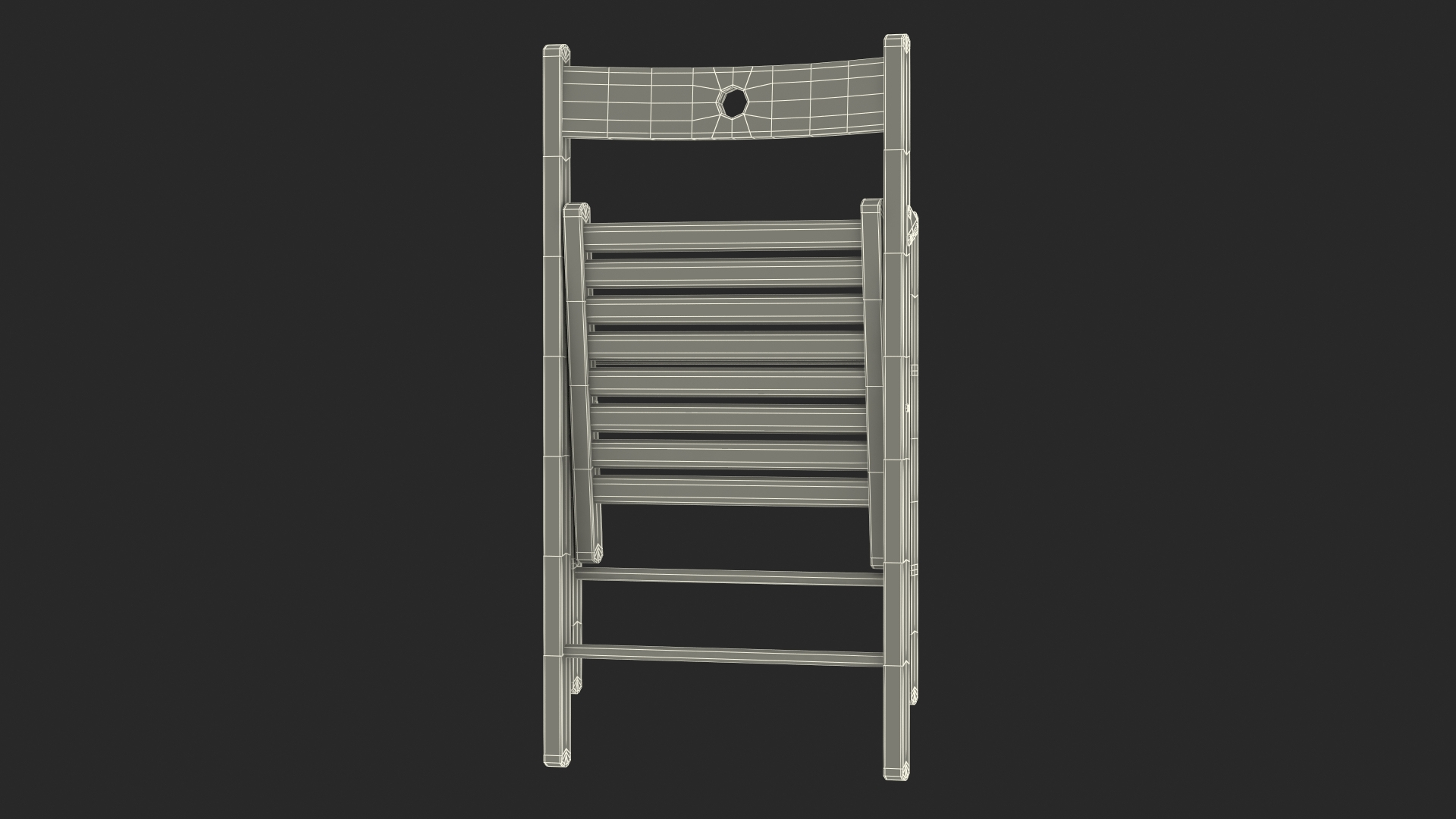 3D Folding Chairs Closed Collection - TurboSquid 1909693