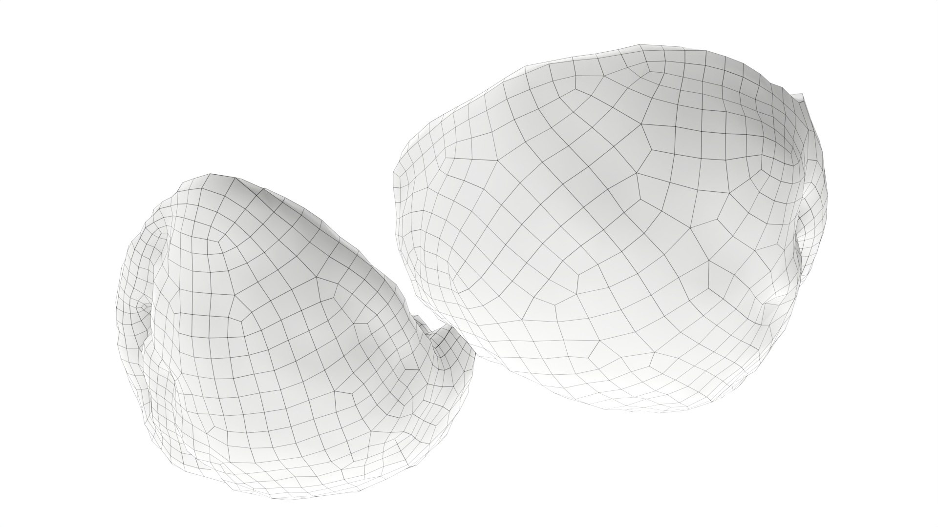 3D Walnut Half - TurboSquid 2314891