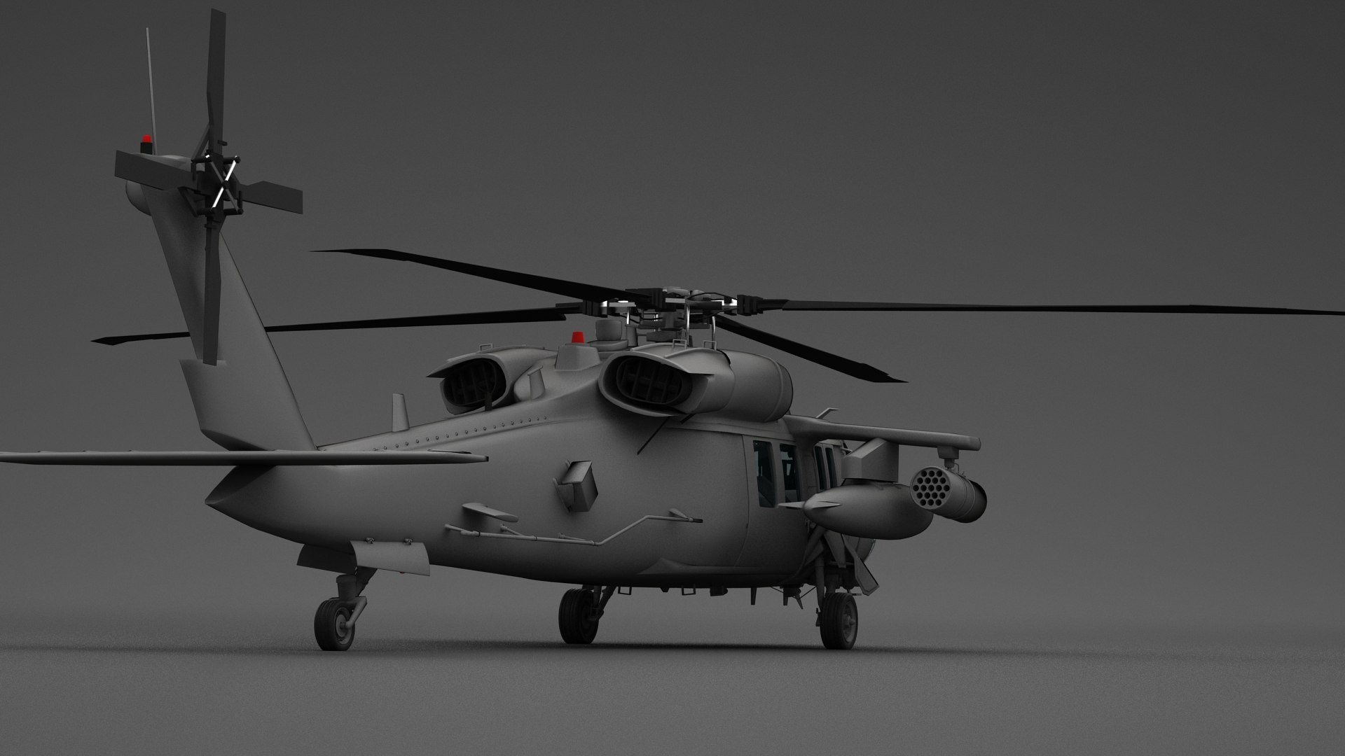 Black Hawk Sikorsky UH-60 3D Model - TurboSquid 2011573