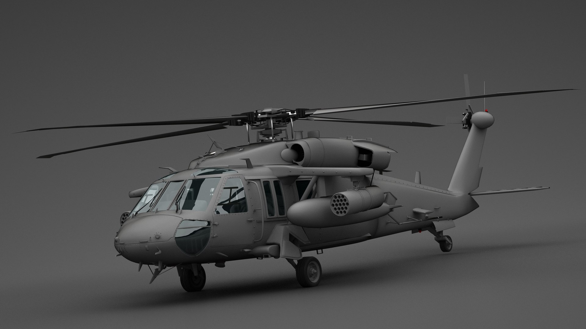 Black Hawk Sikorsky UH-60 3D Model - TurboSquid 2011573