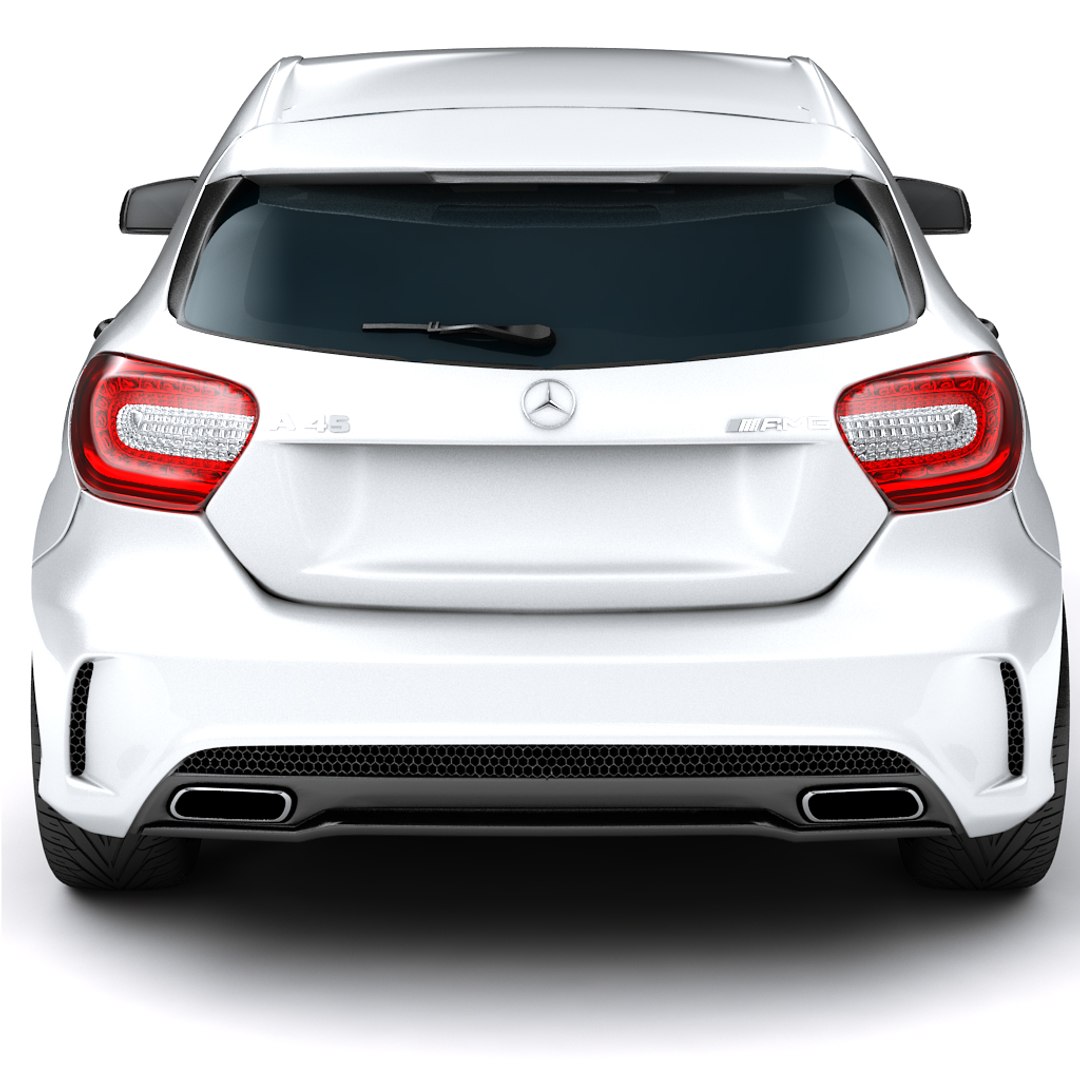 Mercedes-benz A45 Amg 2014 3d Model